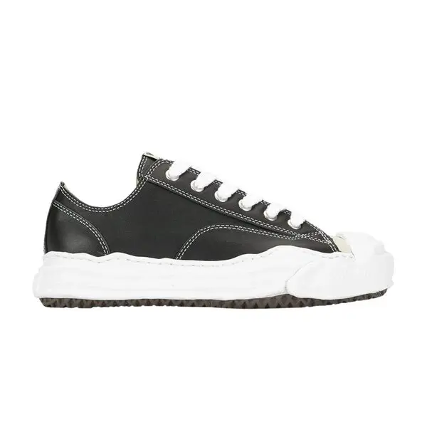 Mihara Yasuhiro Hank Og Sole Leather Low - Black