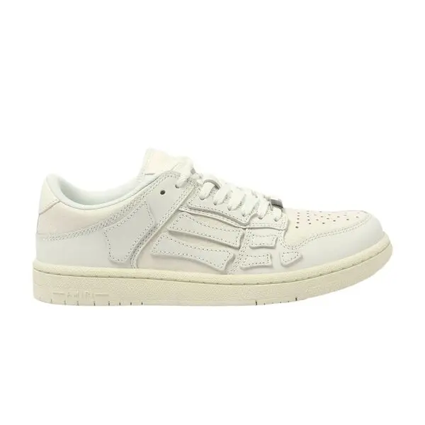 Amiri Skel Top Low Sneakers - White