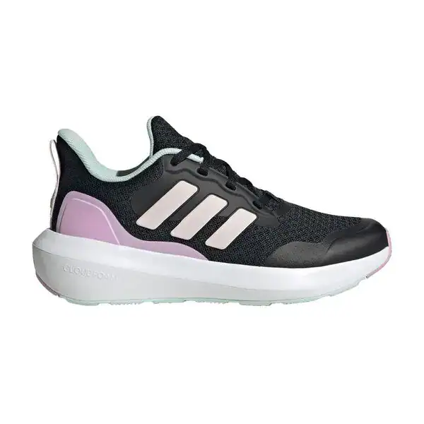 Adidas Fortarun 2.0 J Athletic Sneakers - Black | Editorialist