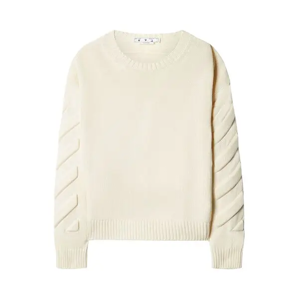 Off-White 3d Diag Knit Crewneck