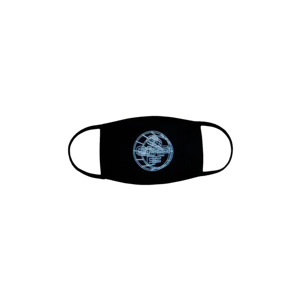 Off-White 3d Crossed Off Face Mask /blue