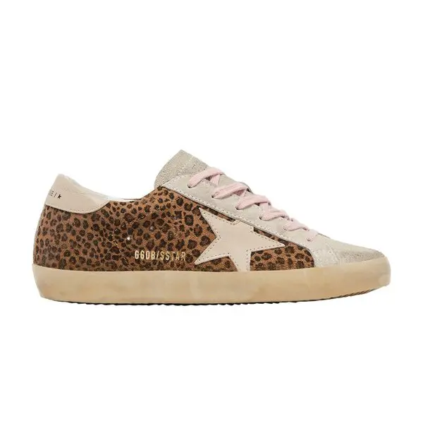 Golden Goose Superstar Leopard Sneakers