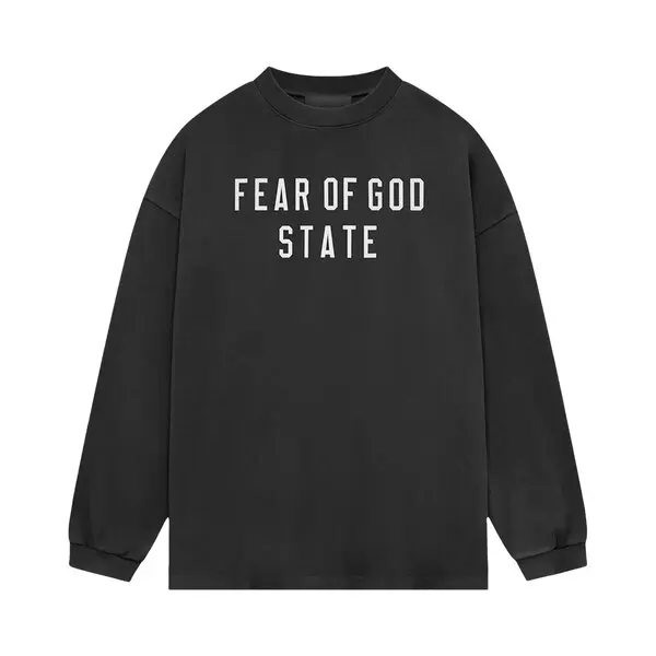Fear Of God Heavy Long-sleeve Tee - Black