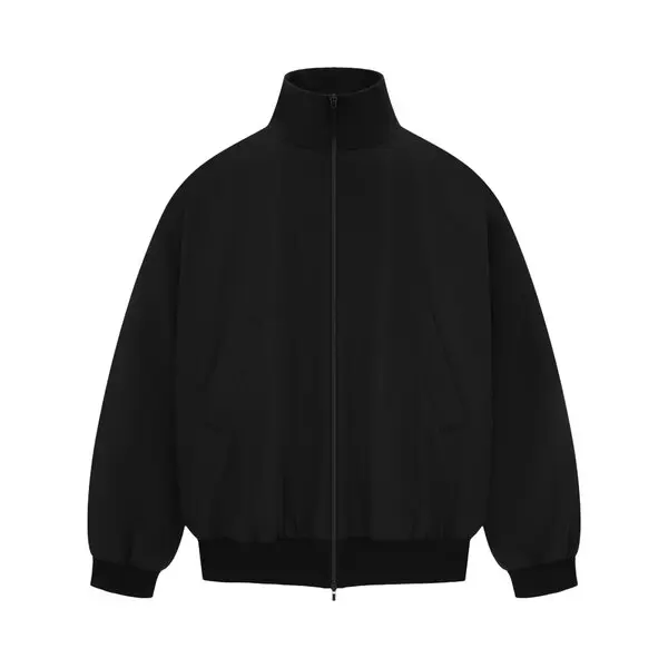 Fear Of God High Neck Track Jacket - Black