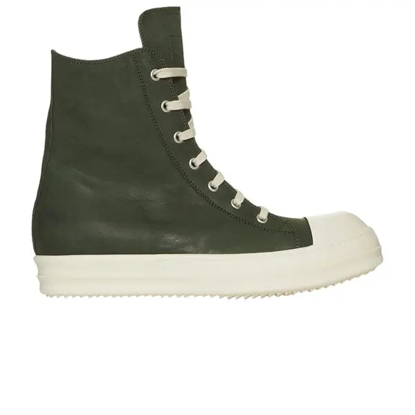 Rick Owens Luxor High Top Sneakers - Green