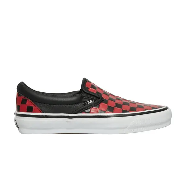 VANS Classic Slip-on 98 Vibram Leather Checkerboard