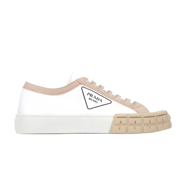 Prada Gabardine Wheel Low Sneakers