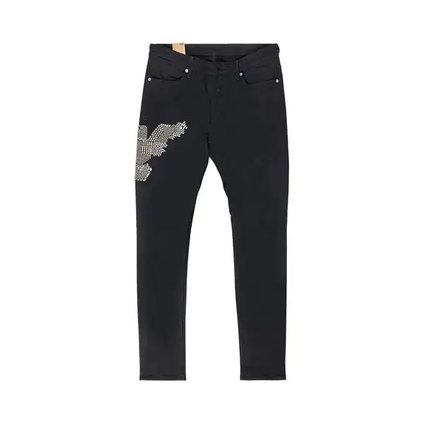 Ksubi Van Winkle Replica Eagle Jeans Black Editorialist