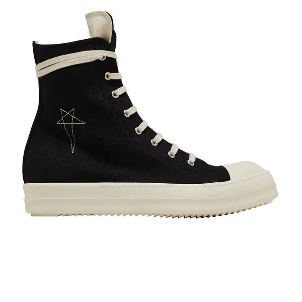 Rick Owens Fogachine Pentagram High-top Sneakers