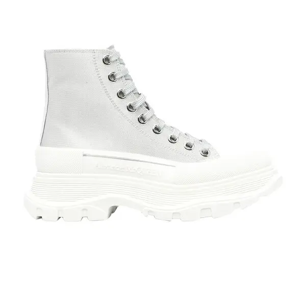 Alexander McQueen Tread Slick Boots - Grey