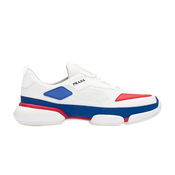 Prada Cloudbust Knit Sneakers - White
