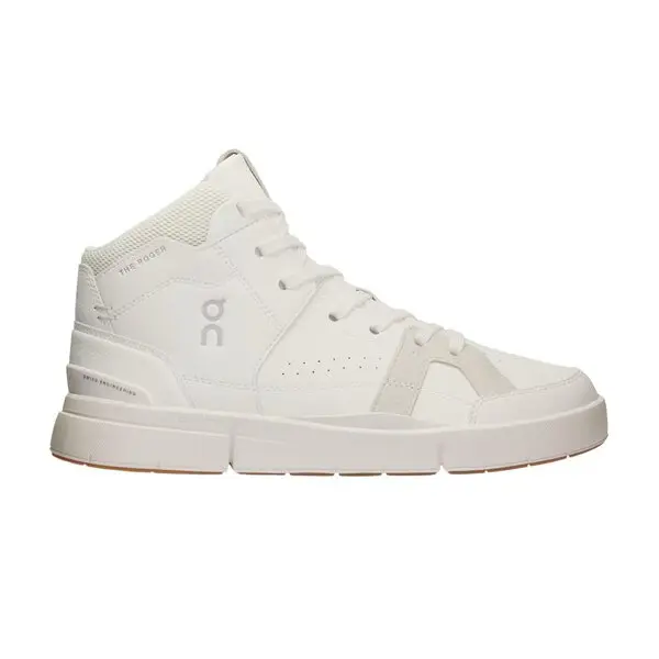 On The Roger Clubhouse Mid Sneakers - White