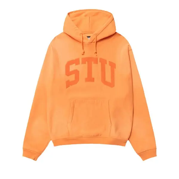 StÜssy Stu Appliqué Hoodie - Orange