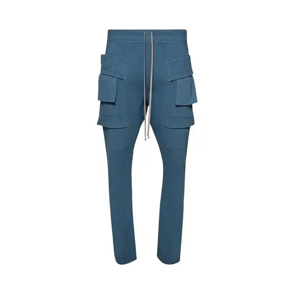 Rick Owens Cretch Drawstring Cargo Pants