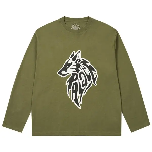 PALACE Sketchy Lone Wolf Long-sleeve Top