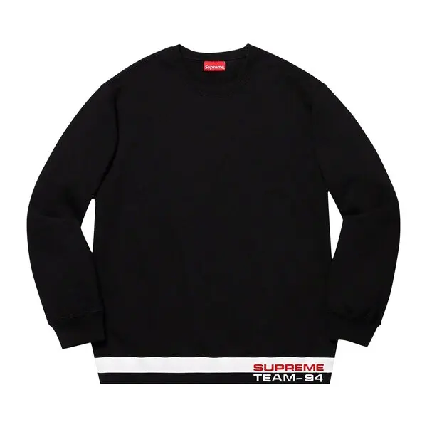 Supreme Ribbed Stripe Crewneck