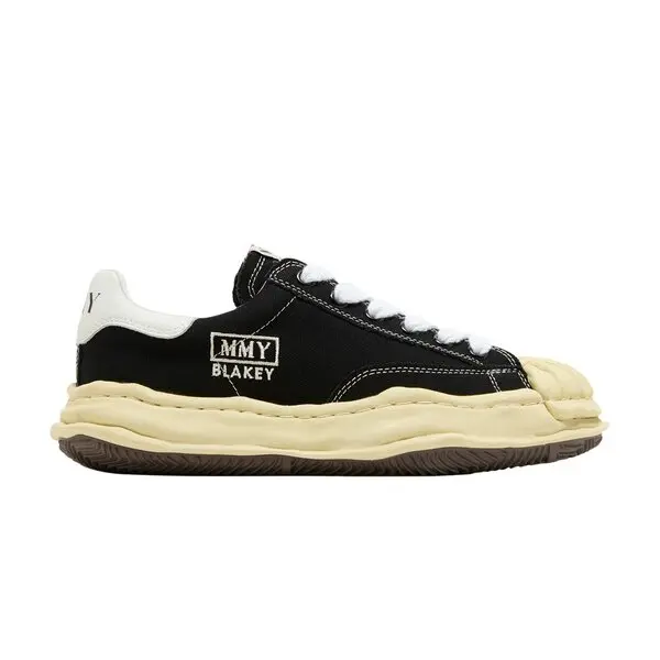 Mihara Yasuhiro Blakey Og Sole Vintage Canvas Low Sneakers - Black