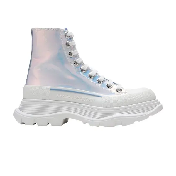 Alexander McQueen Tread Slick Lace Up Boots