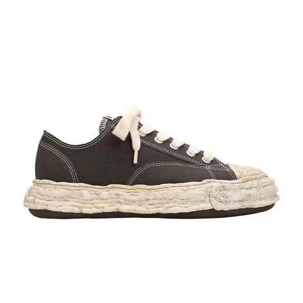 Mihara Yasuhiro Peterson 23 Og Dyed Sole Canvas Low - Grey