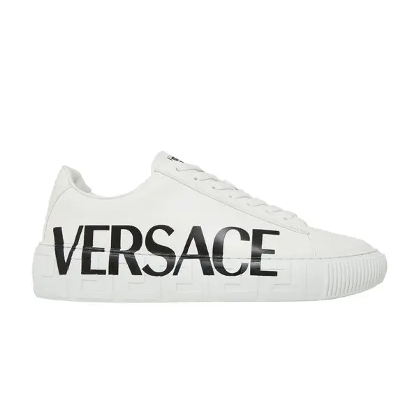 Versace Medusa Low Logo Sneakers - White