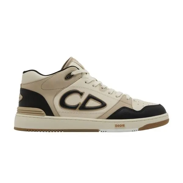 Dior B57 Mid Top Sneakers - Cream