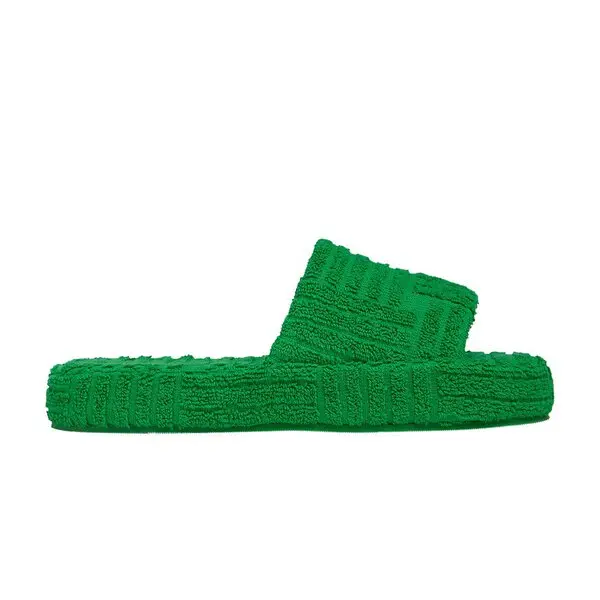 Bottega Veneta Resort Sponge Slide - Green