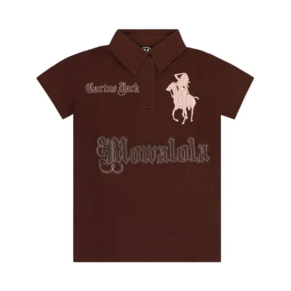 CACTUS JACK BY TRAVIS SCOTT X Mowalola Houston Polo