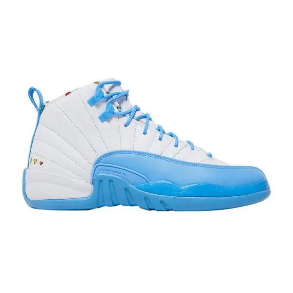 JORDAN 12 Retro Gs - White
