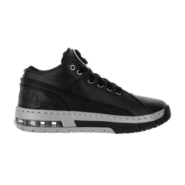 JORDAN Ol' School Low Metallic Silver Sneakers - Black