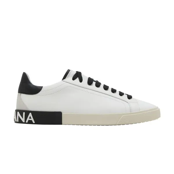 Dolce & Gabbana Portofino Vintage Sneakers - White