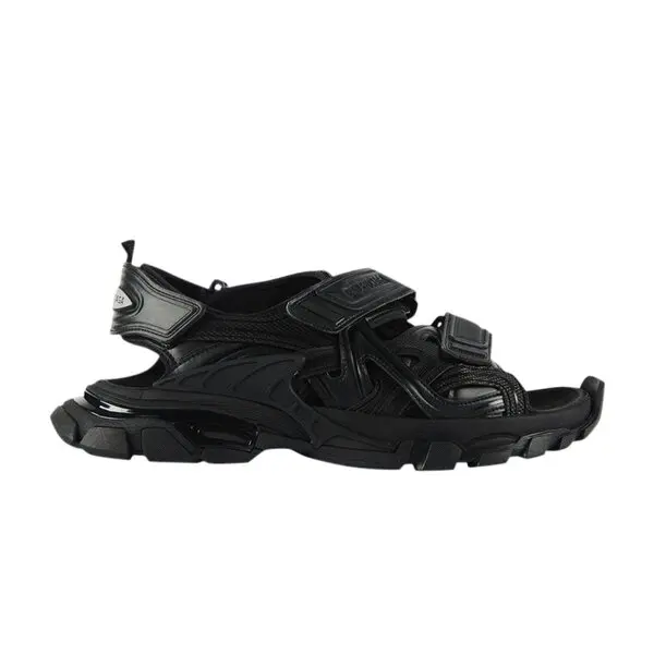 Balenciaga Track Sandal - Black