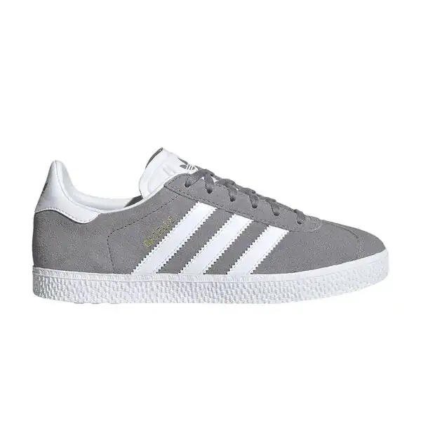 adidas gazelle silver green womens adidas Originals Gazelle Bold Grade School Girls' Wonder Alumina/Semi Pink Spark/cream White Shoes, Size: 5.5 main image 0
