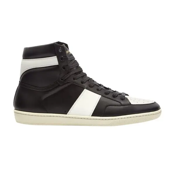 Saint Laurent Sl-10h High-top Sneakers - Black