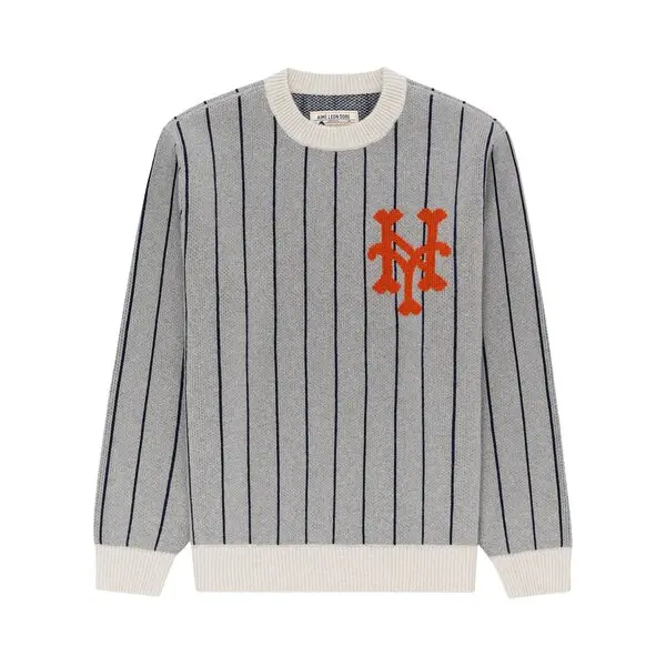 Aimé Leon Dore X New York Mets Pinstripe Sweater