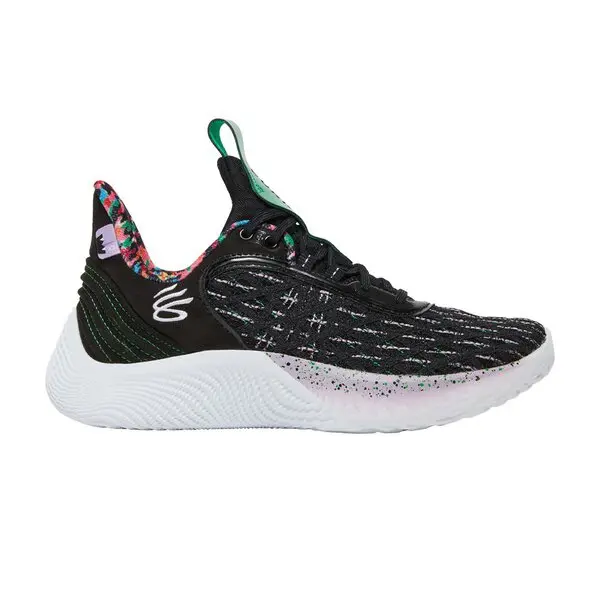 CURRY BRAND Sesame Street X Curry Flow 9 Gs 'street Pack Count It' Sneakers - Black