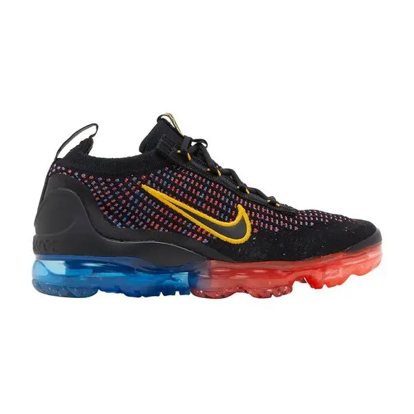 Nike Air Vapormax 2021 Flyknit Gs Sneakers - Black