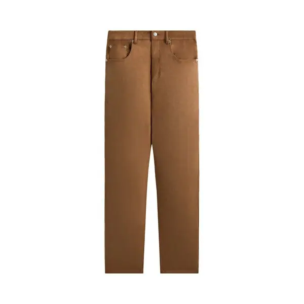 Kith Bonded Microsuede Centre Pant - Orange