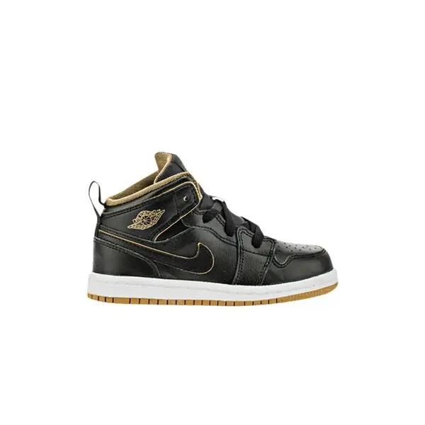 JORDAN 1 Mid Td Sneakers - Black