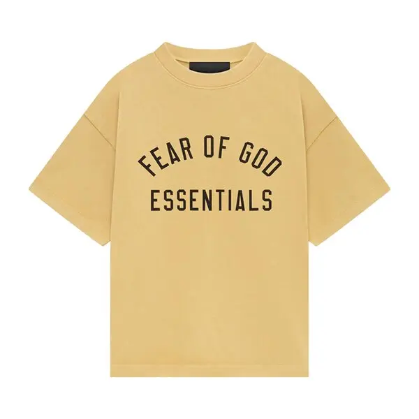 Fear Of God Tri-blend Crewneck Tee - Yellow