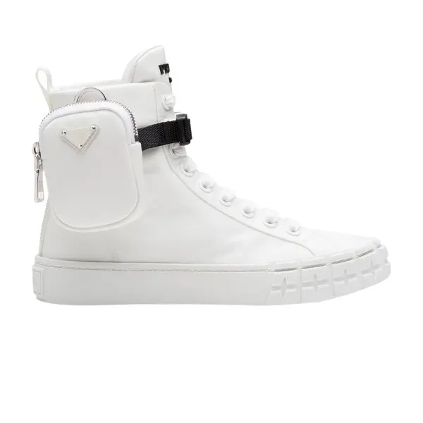 Prada Wheel Re-nylon Gabardine High Zip-pouch