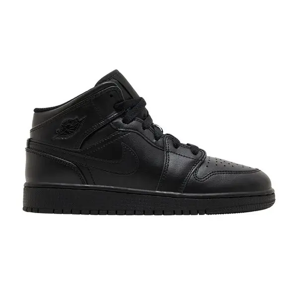 JORDAN 1 Mid Gs Sneakers - Black