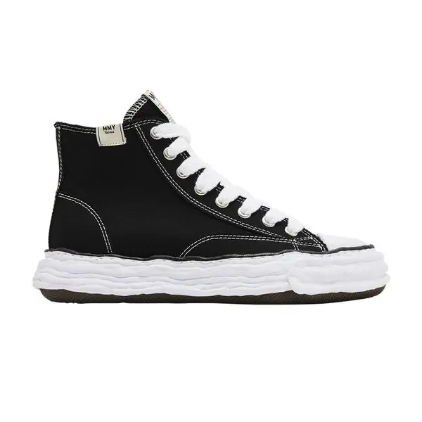 Mihara Yasuhiro Peterson 23 Og Sole Canvas High Top Sneakers - Black