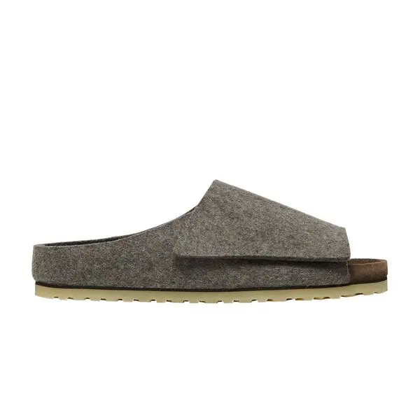 BIRKENSTOCK Fear Of God X Los Feliz Felt Slides - Brown