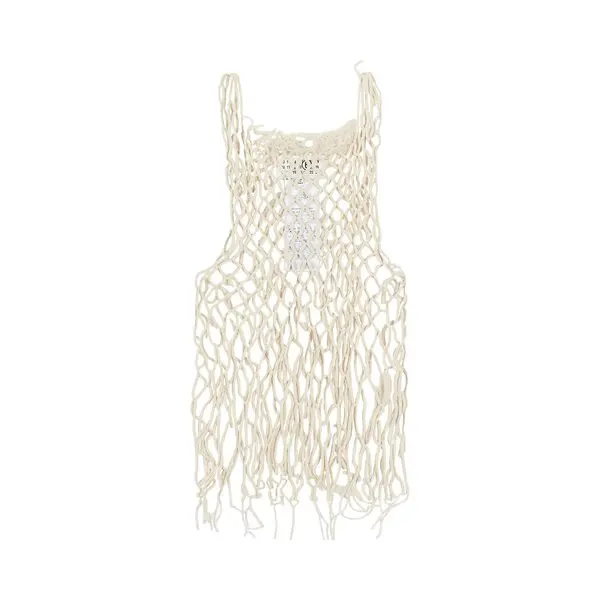 MAISON MARGIELA Net Crochet Tank Top