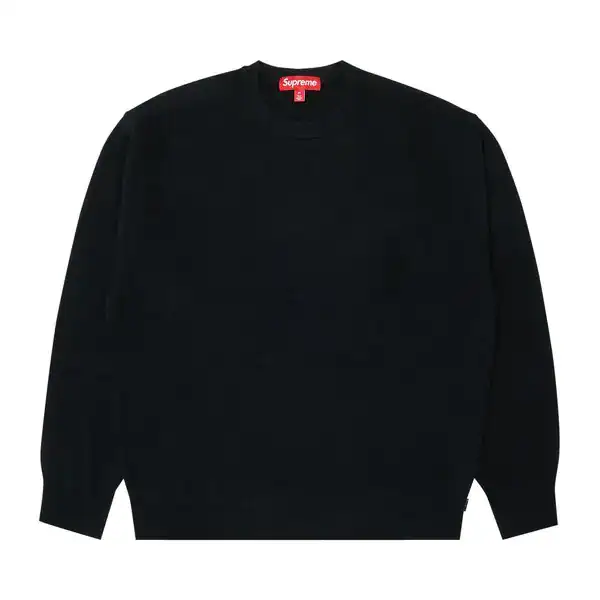 Supreme Cashmere Sweater - Black | Editorialist