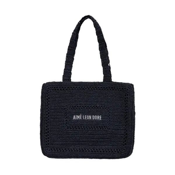 Aimé Leon Dore Crochet Tote - Blue