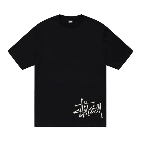 StÜssy Bones Stock Tee - Black