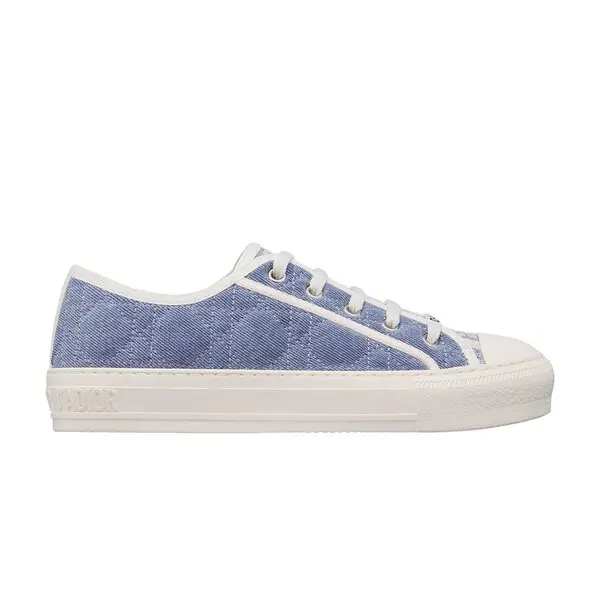 Dior Walk'n' Faded Cannage Embroidered Denim - Blue