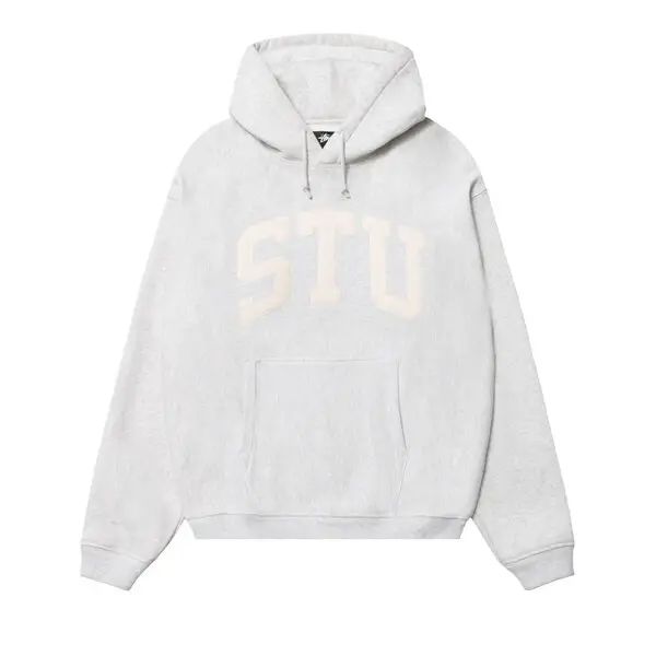 StÜssy Stu Appliqué Hoodie - Grey