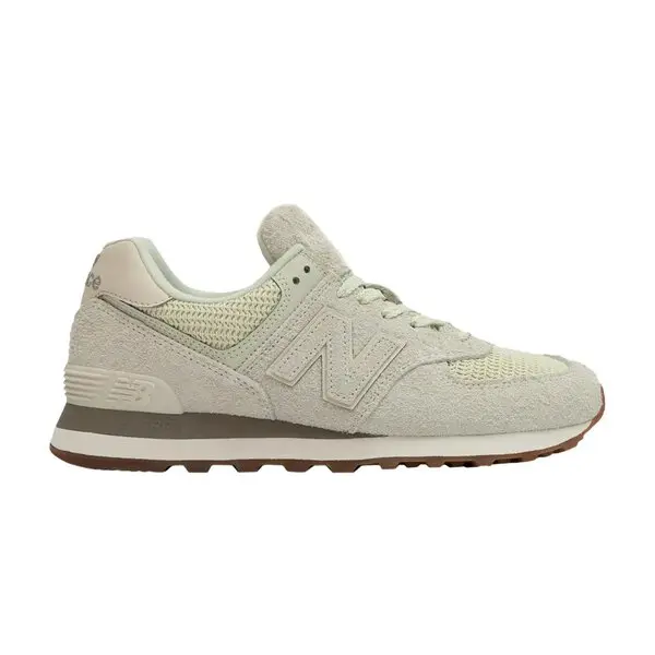 NEW BALANCE 574 'mineral Hairy Suede' Sneakers - Grey
